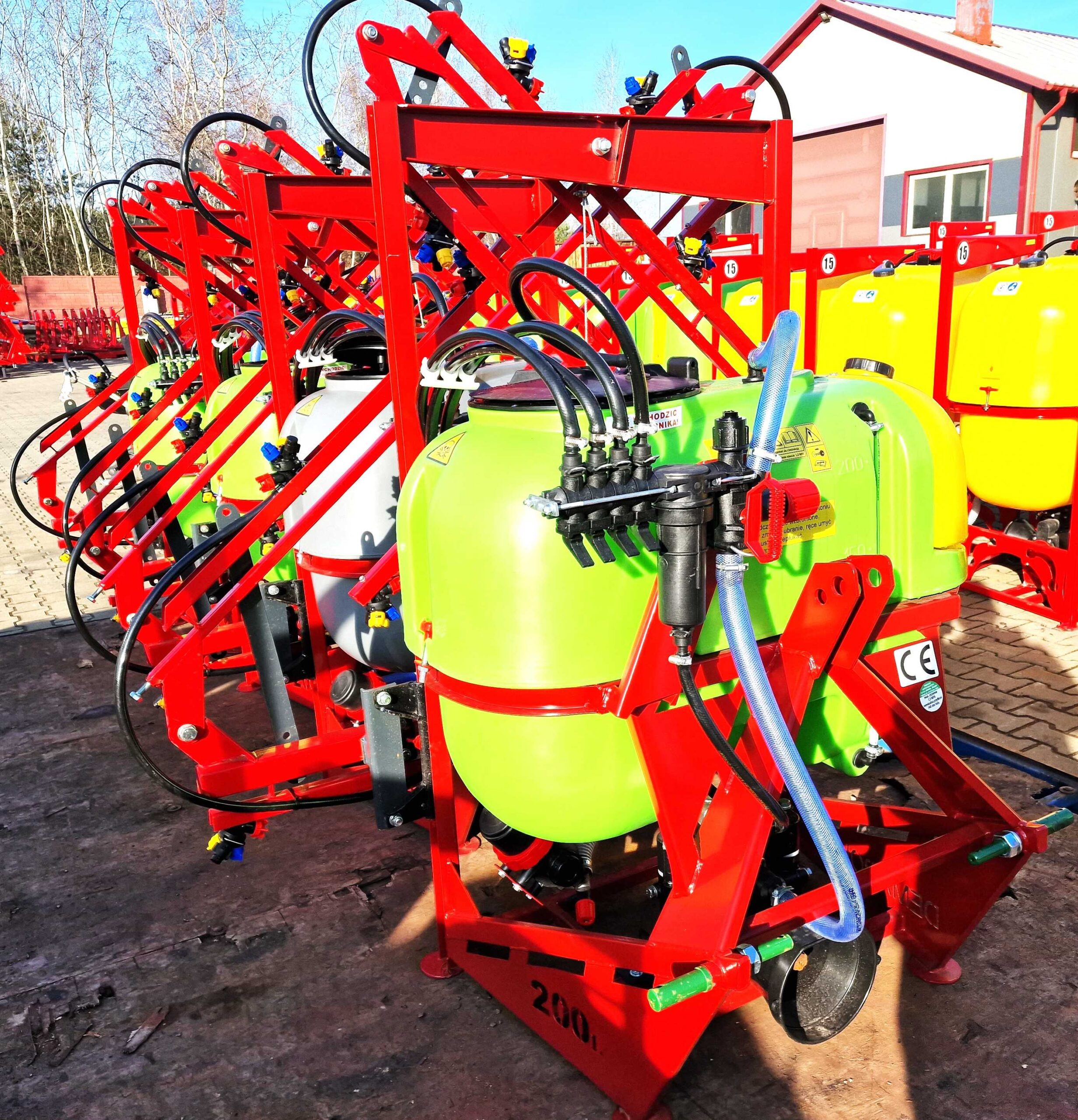 Sprayers Demarol Cyklon 200 l - Agrotaka